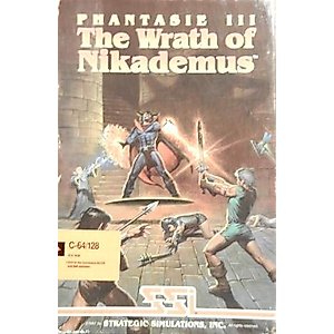 Phantasie III: The Wrath of Nikademus - Commodore 64