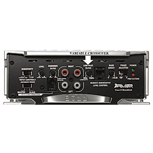 BOSS Audio Systems AR3000D Class D Car Amplifier - 3000 Watts, 1 Ohm Stable, Digital, Monoblock, Mosfet Power Supply