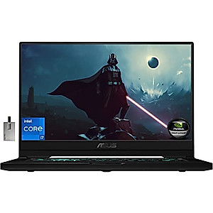 ASUS 2022 TUF Dash 15.6" 144Hz Gaming Laptop, Intel 11th Core i7-11370H, 24GB RAM, 1TB PCIe SSD, NVIDIA GeForce RTX 3060 Graphics 6GB, Backlit Keyboard, Windows 11, Gray, 32GB SnowBell USB Card