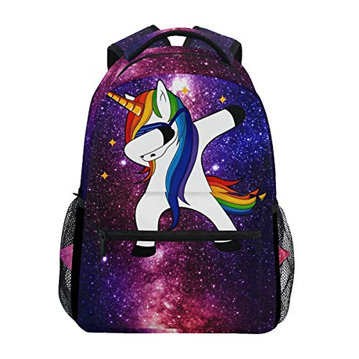 ZZKKO Space Galaxy Animal Unicorn Boys Girls School Computer Backpacks Book Bag Travel Hiking Camping Daypack…