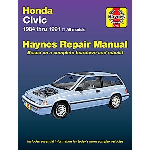 Honda Civic 1984 Thru 1991: All Models (Haynes Manuals) Haynes, John