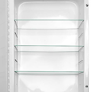 Head West 8209 Medicine Cabinet Mirror, 16 X 30, White