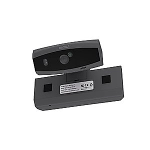 Remo+ DoorCam 3 Over-The-Door Wireless Security Camera System with No Subscription 3-Day Rolling Video Storage, 1080p HD Video, Night Vision, 2-Way Talk, AI with Human Detection & Alexa Compatibility