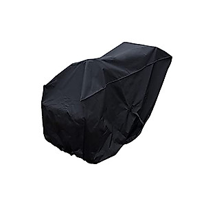 Comp Bind Technology Black Nylon Cover Compatible with PowerSmart 24'' Two Stage Cordless Snow Blower Machine Model DB2805, Weather Resistant Cover Dimensions 24''W x 42''D x 37''H