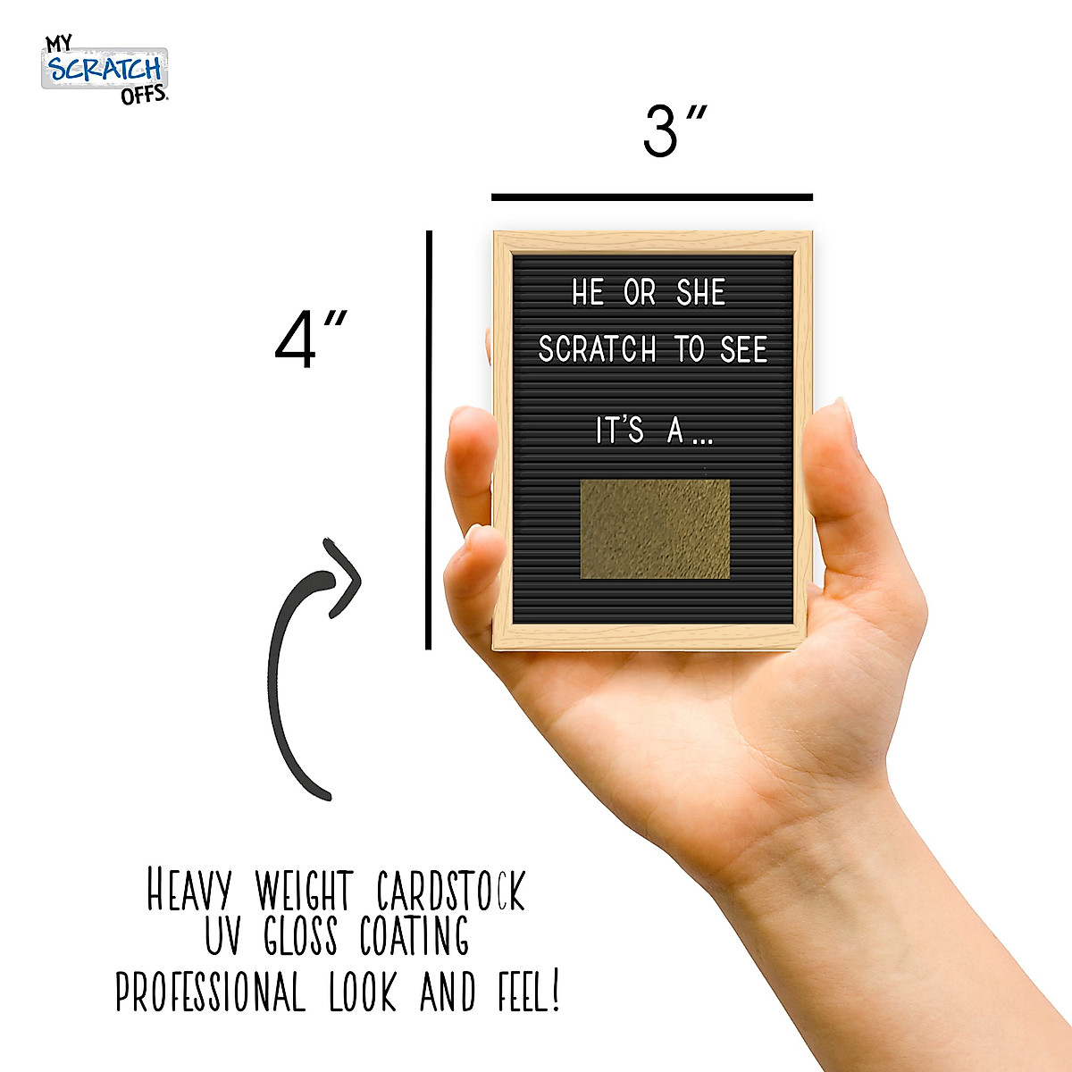 My Scratch Offs Its a Boy Letter Board Gender Reveal Scratch Off Scratcher Lottery Tickets Cards Family Friends 25 pack