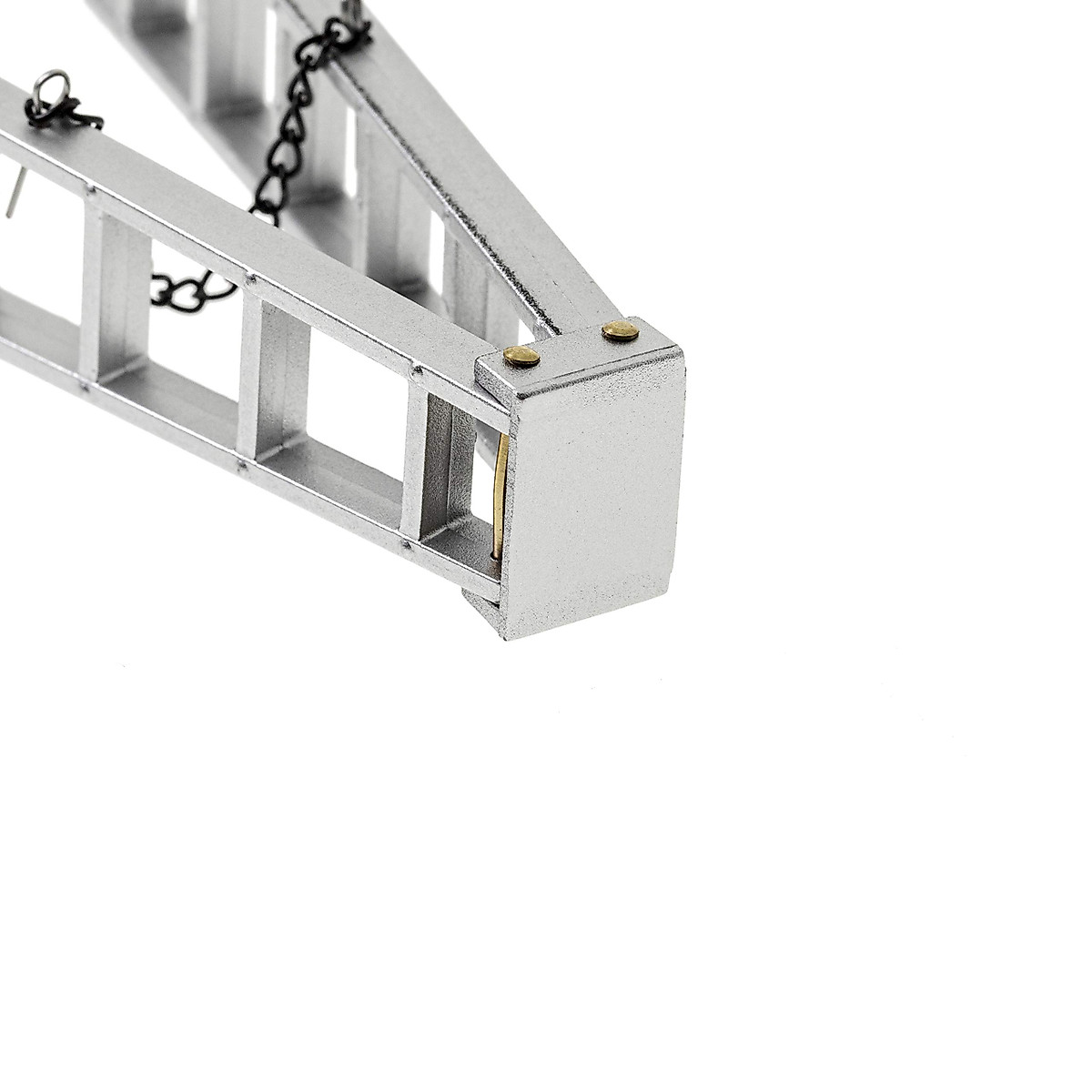 DKKY 1/10 Scale Accessories Plastic Mini Folding Ladder for 1/10 RC Crawler Car Axial SCX10 TRX4 Tamiya CC01 RC4WD D90 (150mm)