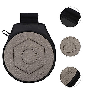 Healifty Auto Swivel Seat Cushion Car Seat Cushion Pad with 360 Degree Turns Rotating Pivot Cushion for Car Seat Office Chair