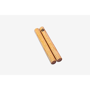 DP Music Parranda Kit Percussion with Carrying Bag - Puerto Rico Flag 8 Inches Tambourine - Claves - Plastic Güiro & Maracas (Maracas Red)