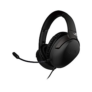 ASUS ROG Strix Go Gaming Headphones with USB-C Adapter | Ai Powered Noise-Cancelling Microphone | Over-ear Headphones for PC, Mac, Nintendo Switch, and PS4