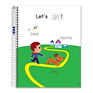 Wipe Clean Sight Words Activity Book for Kids Ages 3-5: Over 90 Words to Trace, Wipe Clean, Practice, and Learn! Includes Dry Erase Marker (Start Little Learn Big)