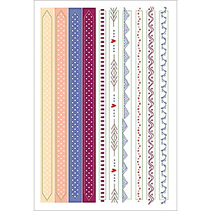 Essential Weekly Planner Stickers - She Believed She Could (Set of 160 Stickers)