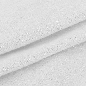 Summer Cotton Linen 2 Piece Outfits for Women Casual Long Sleeve Tshirts Top and Long Pants Business Work Suits White (Today's Deals)