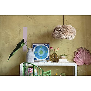 Creative Co-Op Cotton Kantha Fabric Patchwork Orb Pillow, 10" L x 10" W x 10" H, Multicolor