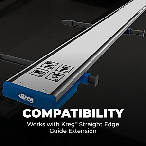 Kreg KMA4500-E Straight Edge Guide-4 Ft