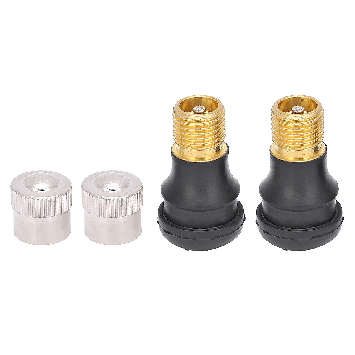 Tubeless Valve Tubeless Tire Valve Replacement with Multifunctional Extension Pipe Fit for M365/PRO Electric Scooter Accessory