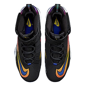 Nike mens Air Griffey Max 1, Black/Concord/Yellow Strike/Co, 10