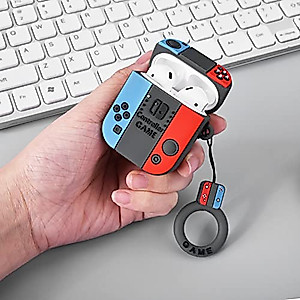 AIRSPO Airpods Case Cover Cute Cartoon Character Silicone Airpods Case Compatible with Airpods 1&2 Charging Case