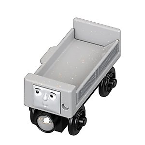 F-Price Replacement Part for Thomas and Friends Wooden Lift and Load Cargo Train Set - GGH31 ~ Replacement Cargo Car ~ Troublesome Truck Gray, White