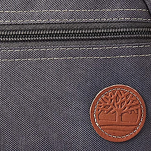 Timberland Men's Toiletry Bag Canvas Travel Kit Organizer, Charcoal, One Size