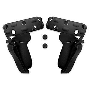 LICHIFIT Handle Grip Cover with Hand Strap for Oculus Quest 2 VR, Soft Silicone Controller Protective Sleeve Cover
