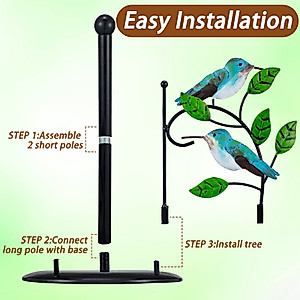 Paper Towel Holder Countertop Decorative Paper Towel Stand Metal Paper Towel Rack Standing up Kitchen Roll Dispenser with Base for Kitchen Bathroom Tabletop Living Room Decorationation (Bird)