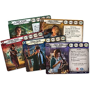 Fantasy Flight Games Arkham Horror The Card Game Revised Core Set | Horror / Mystery / Cooperative Games for Adults and Teens Ages 14+ | 1-4 Players | Avg. Playtime 1-2 Hours | Made
