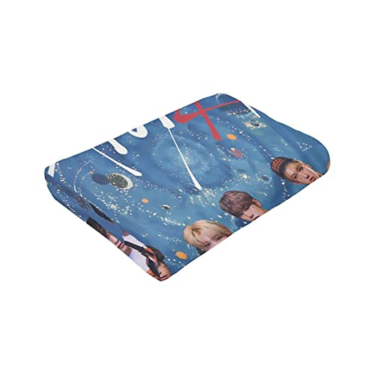 Super Soft Stray Flannel Throw Hyunjin Bangchan Felix Blanket Kids for Bed Sofa Office Knee pad,Bed car Camp Beach Blanket Throw Blankets 50"X40"