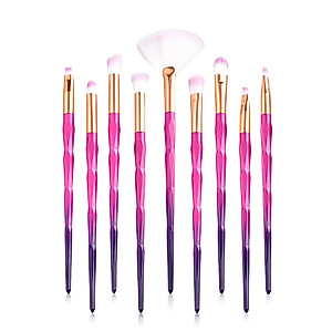 Real Technique Makeup Brushes 10pcs Pro Makeup Brushes Set Foundation Powder Eyeshadow Eyeliner Lip Brush Tool Make up Brushes