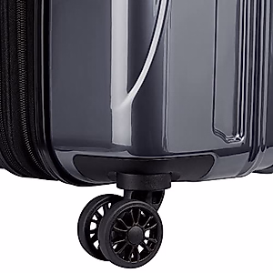 DELSEY PARIS Helium Aero Hardside Expandable Luggage with Spinner Wheels, Titanium, Carry-On 21 Inch