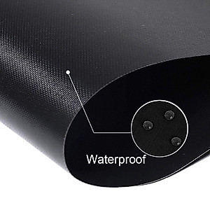 EONHUA Nonstick Oven Liners For Bottom Of Electric Oven BPA PFOA Free Reusable 3 Pack Heavy Duty BBQ Grill Mat Protector Mats For Baking Sheet Toaster Microwave Charcoal