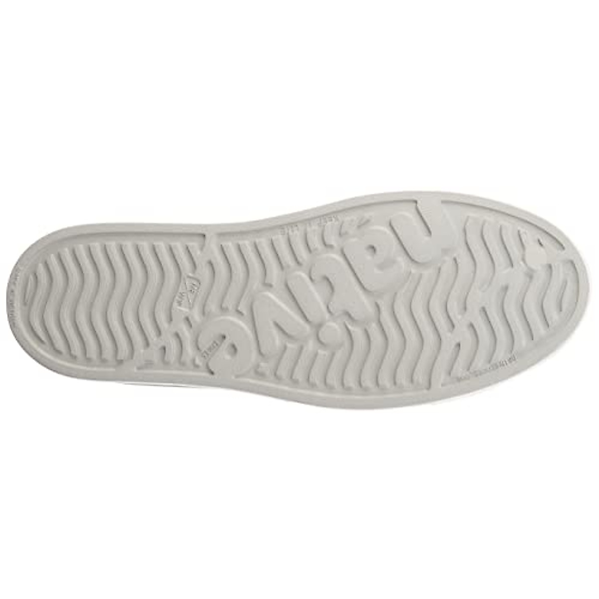 Native Shoes, Jefferson, Lightweight Sneaker for Adults, Pigeon Grey/Shell White, 6 M US Women/4 M US Men