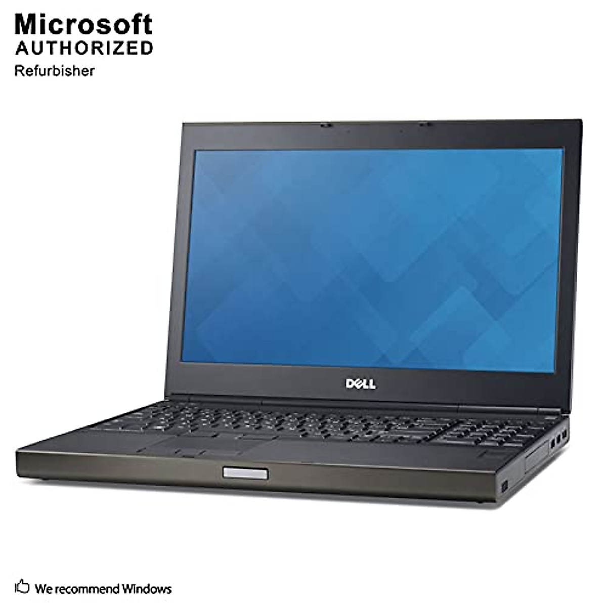 Dell Precision M6800 17.3in Laptop Business Notebook (Intel Core i7-4810MQ, 16GB Ram, 500GB HDD, 2GB Integrated Graphics Card, HDMI, DVD-ROM, WiFi, Express Card) Win 10 (Renewed)