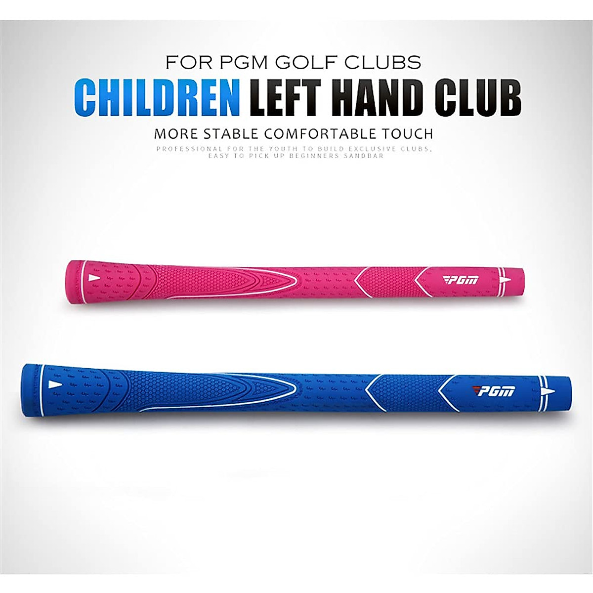Left Hand Golf Club Wood Kids #1#5 Golf Drivers Junior Wooden Pole Golf Putter with Golf Headcover (Green,Hybrid- Age 5-8)
