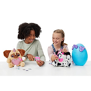 Rainbocorns Puppycorn Rescue (Husky) by ZURU, Collectible Plush, Stuffed Animal Girl Toys, Surprise Egg, Stickers, Syringe Slime, Ages 3+ for Girls, Children, 9.06 x 7.87 x 11.02 inches