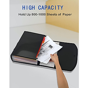 Accordion File Organizer 26 Pockets Expanding File Folder for A4 Letter Size Paper Document Holder Organizer