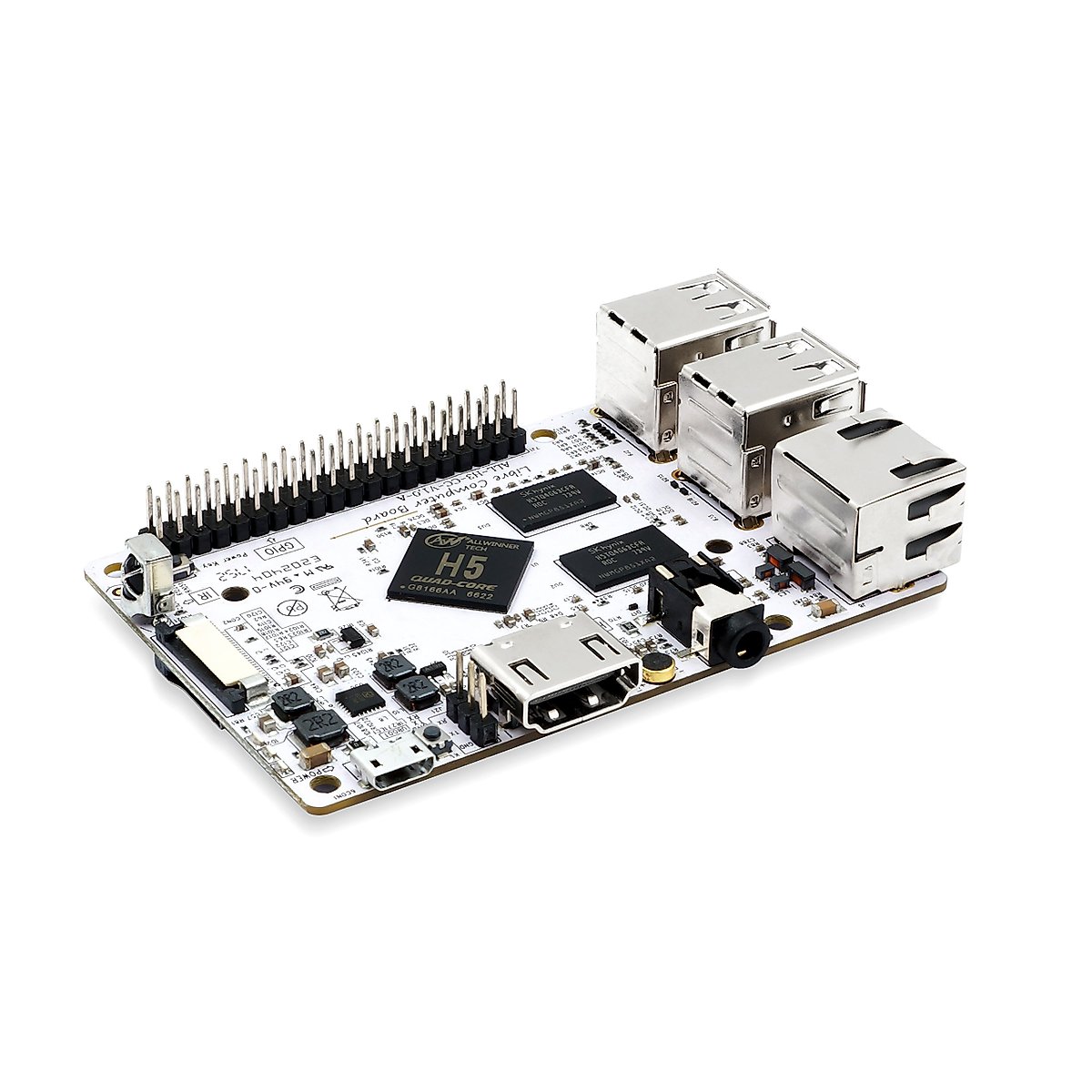 Libre Computer Tritium Single Board ARM SBC ALL-H3-CC H5 2GB Mini Computer