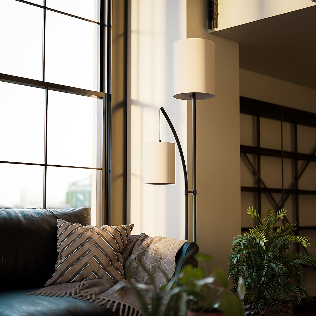 Kenroy Home 34266BRZ Lanterna Mother and Son Floor Lamps, Medium, Bronze