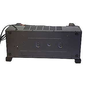 Comfort Glow ELCG251 Electric Log Heater Insert with Flame Projection 5,120 BTUs , Black