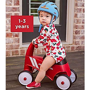 Radio Flyer Scoot About Sport, Toddler Ride On Toy, Ages 1-3, Red Kids Ride On Toy