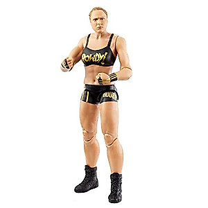 WWE Rounda Rousey Action Figure in 6-inch Scale with Articulation & Ring Gear Series #101