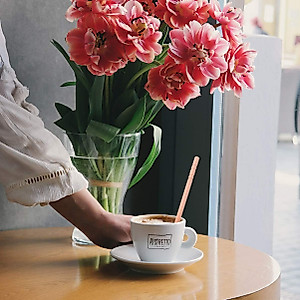 DOITOOL 12Pcs bee stick honey server honey scoop chocolate stirrers honey twirler honey chocolate stirring spoons honey stirring rod honey ladle teaspoon Wooden portable to rotate