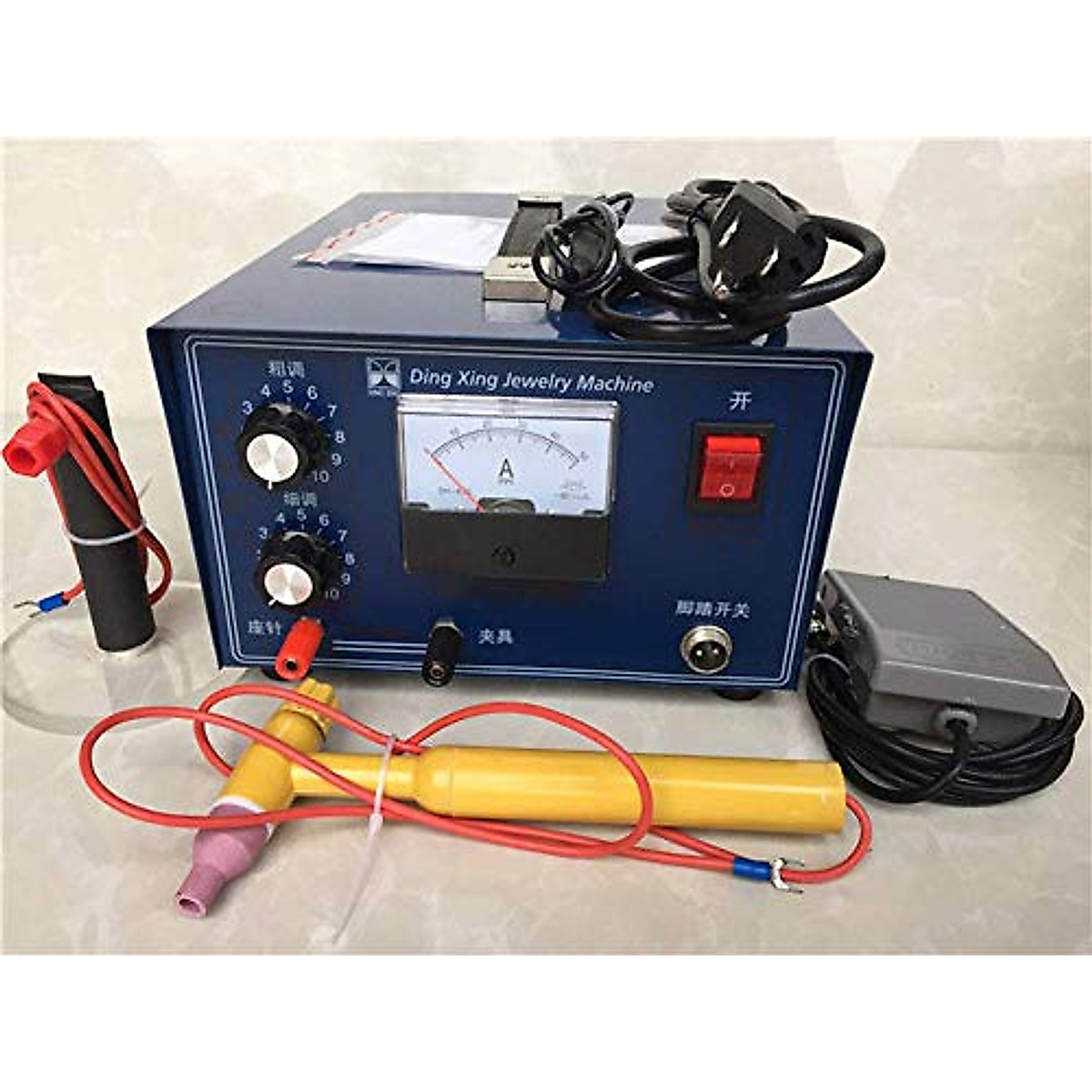 110V 400W Jewelry Laser Welding Machine Mini Spot Welder DX-50A Welder Machine With Handle Tool
