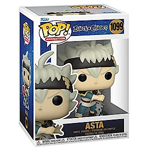 POP Black Clover - Asta Funko Vinyl Figure (Bundled with Compatible Box Protector Case), Multicolor, 3.75 inches