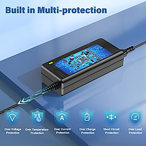 Fit for Peloton Exercise Bike Power Cord 12V 4.17A Ac Adapter with UL Compatible with Peloton ATS050TP121 PLTN-RB1VO Charger Power Supply Replacement