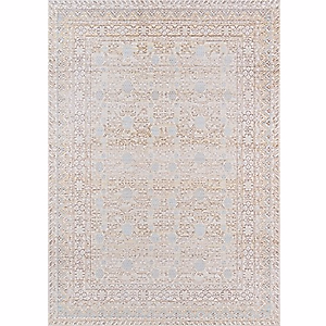 Momeni Rugs Isabella Traditional Oriental Flat Weave Area Rug, 7'10" x 10'6", Blue