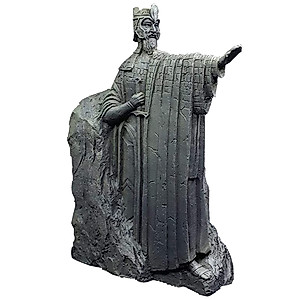 KLQJNP Bookends Book End Lord of Rings Hobbit Book Decoration Resin, Decorative Book Stopper Binder and Dividers, Blue, Large