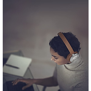 Bang & Olufsen Beoplay HX – Comfortable Wireless ANC Over-Ear Headphones - Timber (Renewed Premium)