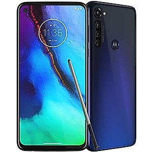 Moto G stylus | 2020 | Unlocked | Made for US by Motorola | 4/128GB | 48MP Camera | Indigo