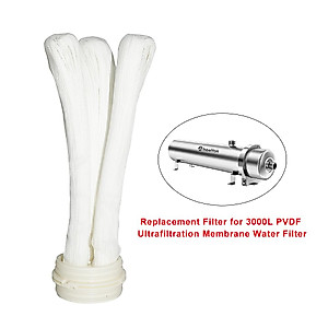 Wheelton Replacement Filter for Whole House 3000L PVDF Ultrafiltration Membrane Water Filter 13 GPM (1 PCS)
