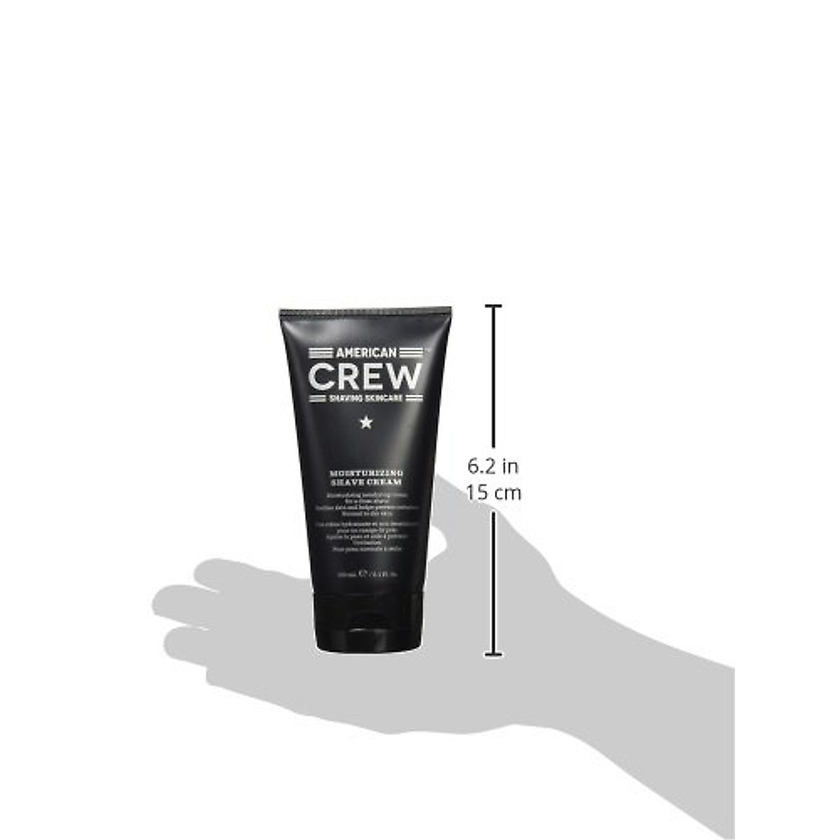 American Crew Shave Cream for Men, Moisturizing Shave Cream, 5.1 Fl Oz